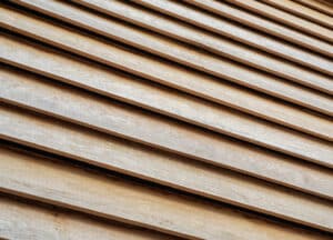 High-quality external cladding for timber frame structures